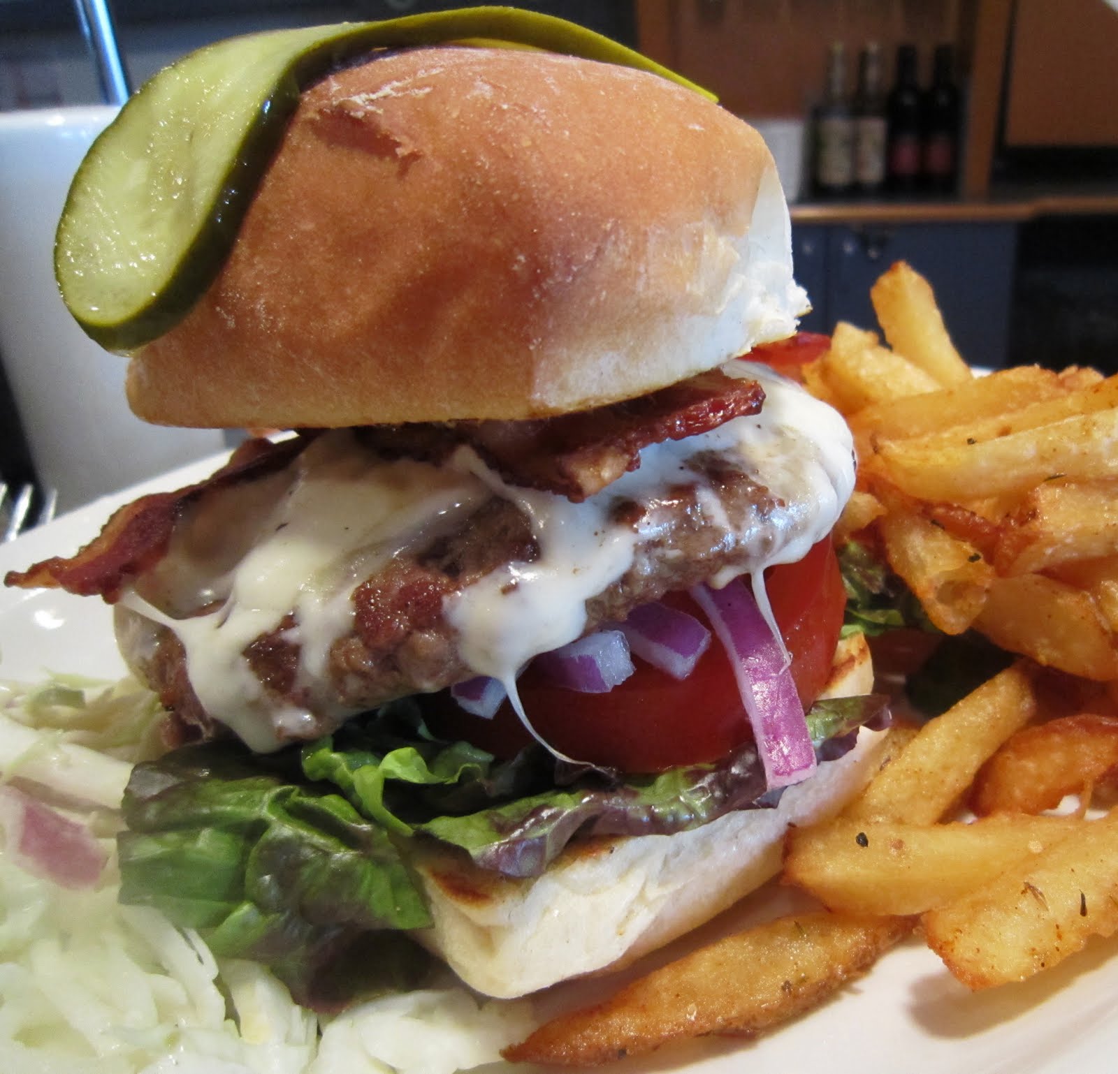 Handsome Burger: Stacked Modern Diner. South Surrey, BC