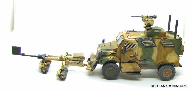 Gulumik Military Models: Maxx Pro with Mine roller and CROWS II 1/72