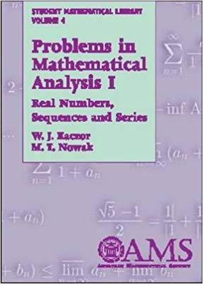 Problems in Mathematical Analysis | Mathematical Scope