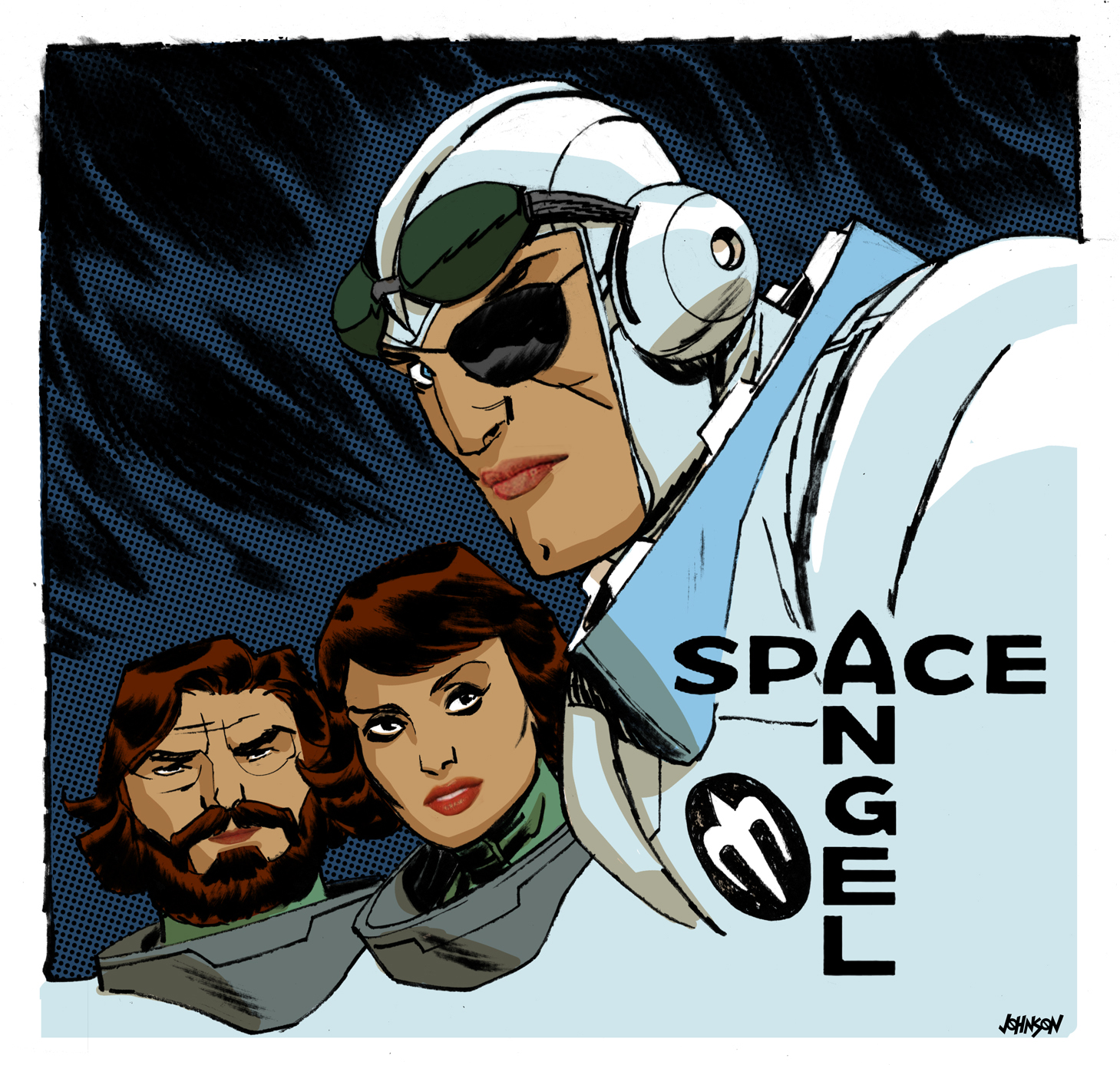 Comic Twart: Space Angel by Rev. Dave