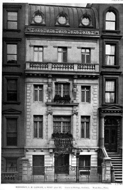 Beyond the Gilded Age: The Lewis Henry Lapham Residence