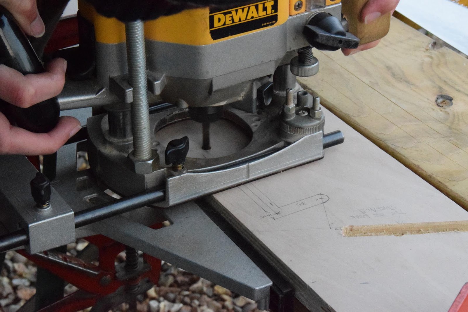 Folding Workbench - Part 3: Machining - Jam's Workbench - RMweb