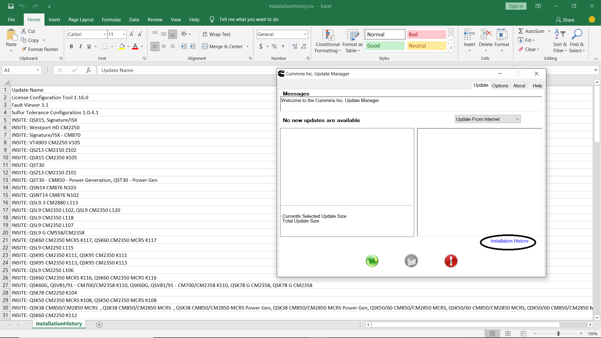 Getting Started: Cummins Update Manager (CUMMINS Engines) - Blog.Teknisi