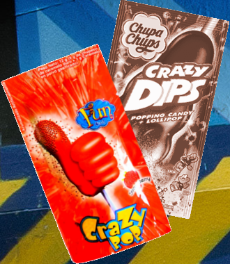 La golosina que explota en la boca. Crazy Pop