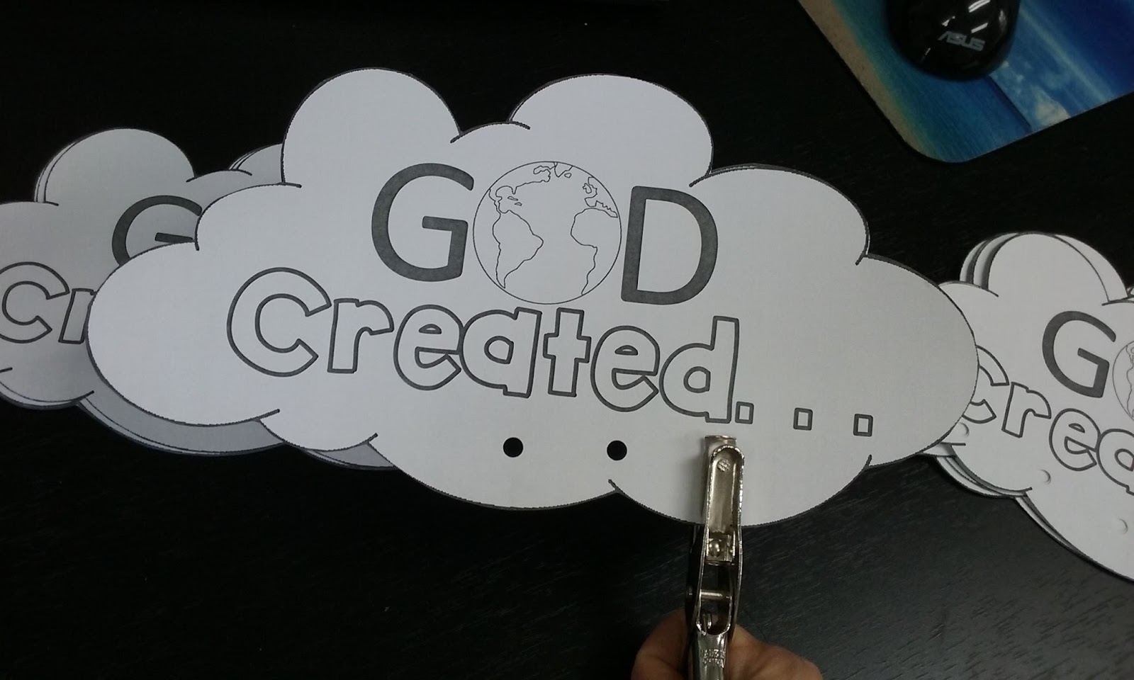 The Confident Journal: Sunday School Craft - Creation Mobile