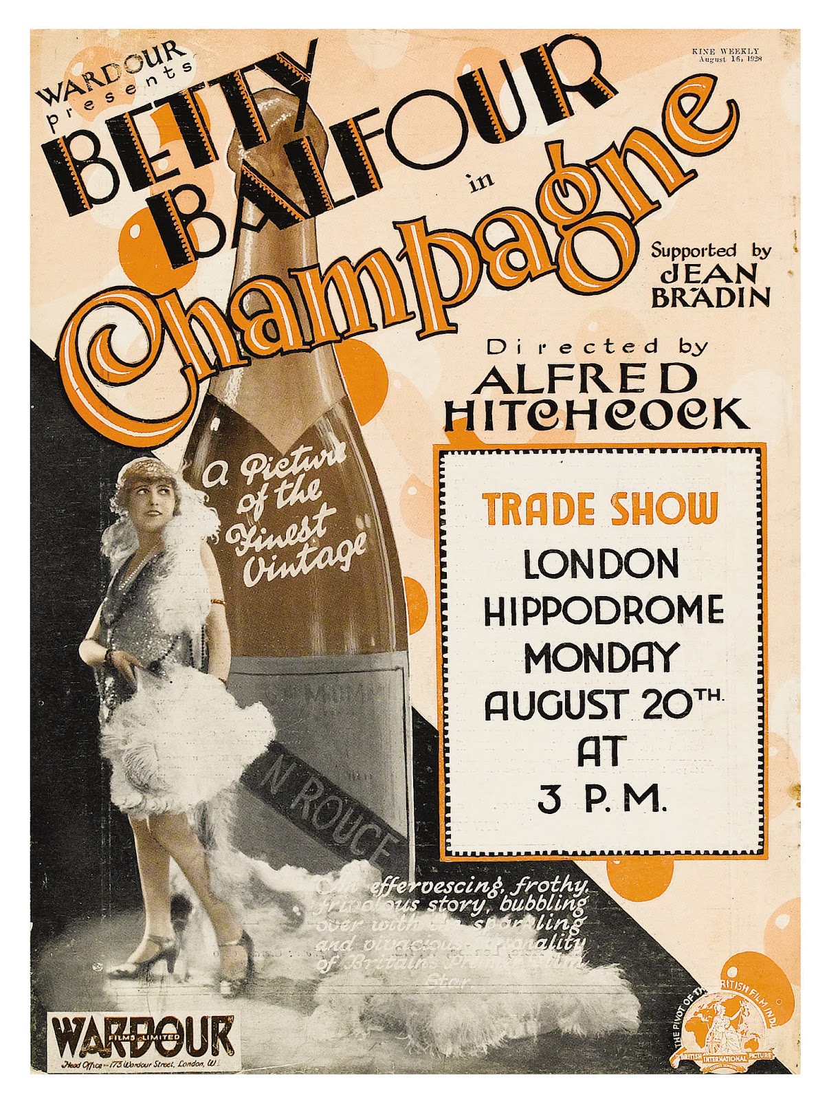 Film Trailers World: Champagne (1928) Trailer