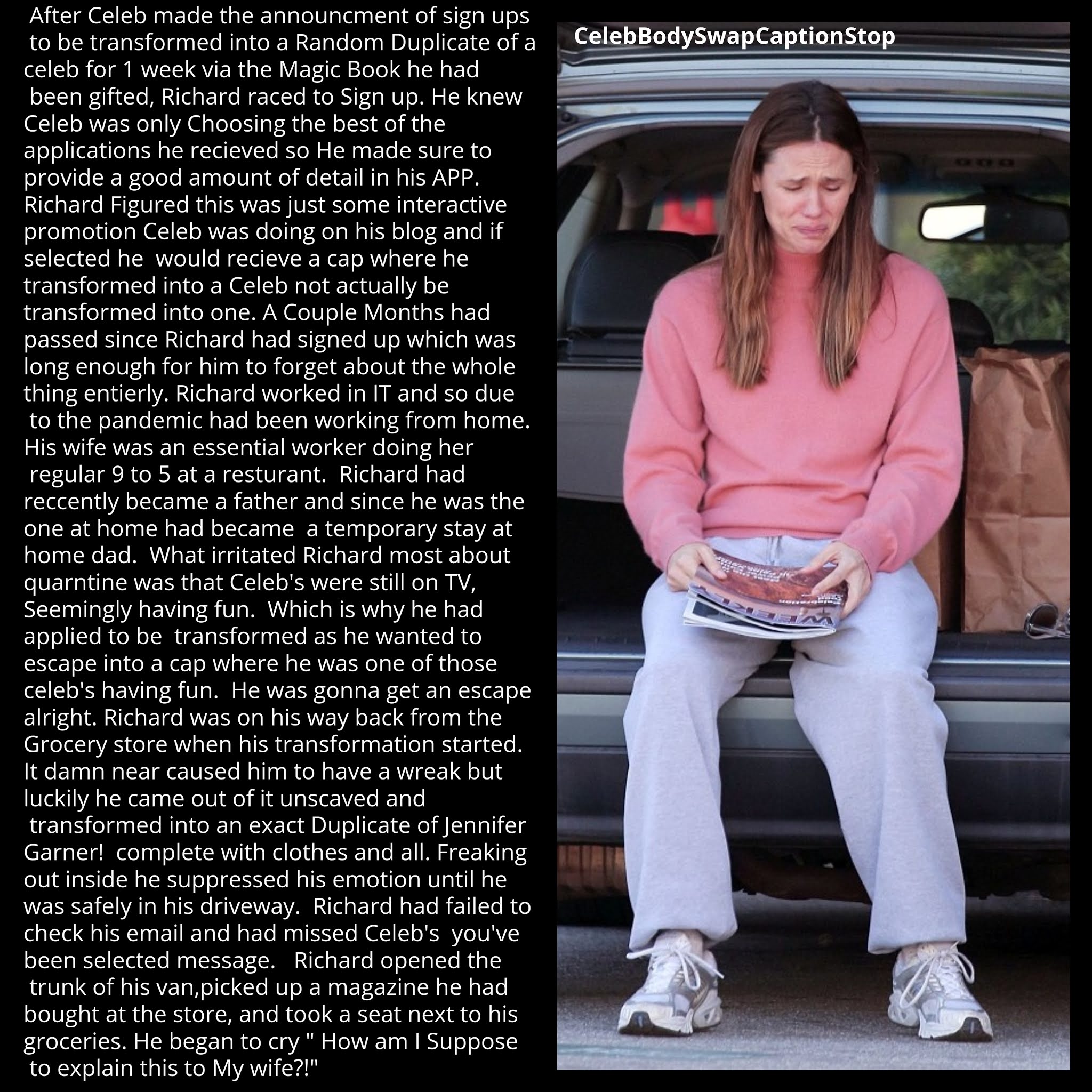 Celeb Body swap Caption Stop: November 2020