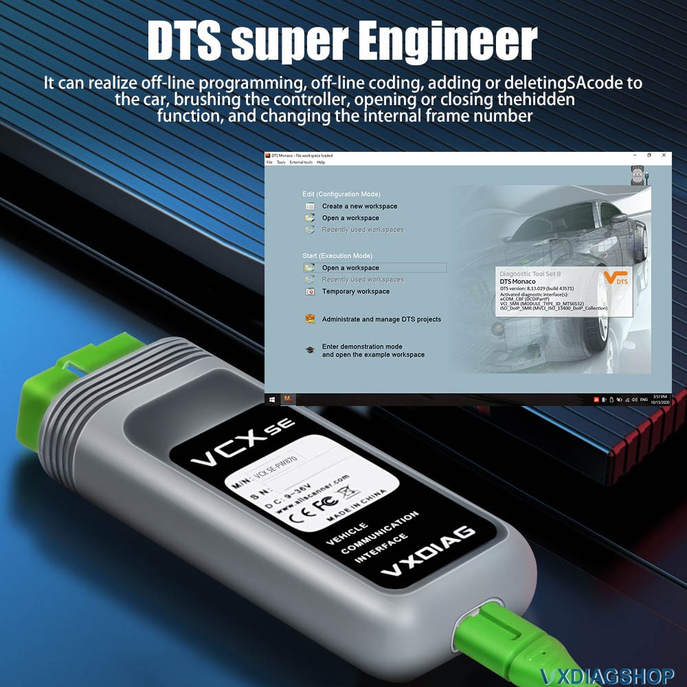 ベンツのVXDIAGVCXSEがやってきた！ : 自動車の鍵の書き換えツール