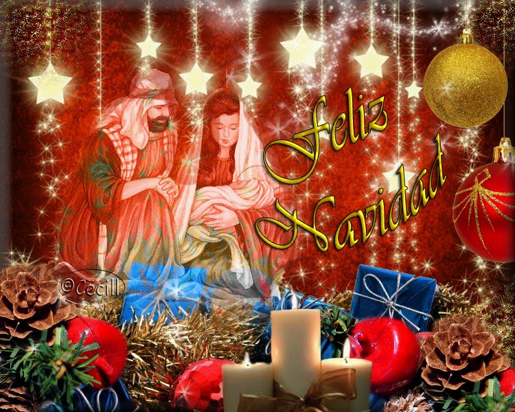 Imágenes de Cecill: Postales de Feliz Navidad!!!