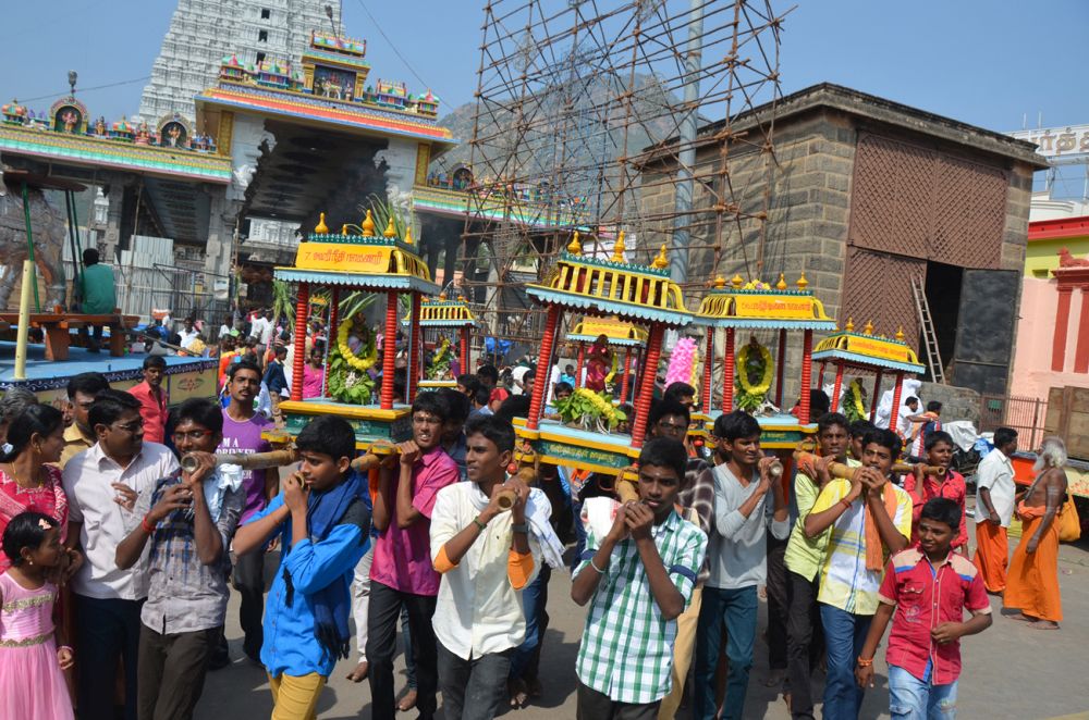 2016 Arunachala Karthigai Festival: Day 6. Day—Chandrasekhara on Silver ...