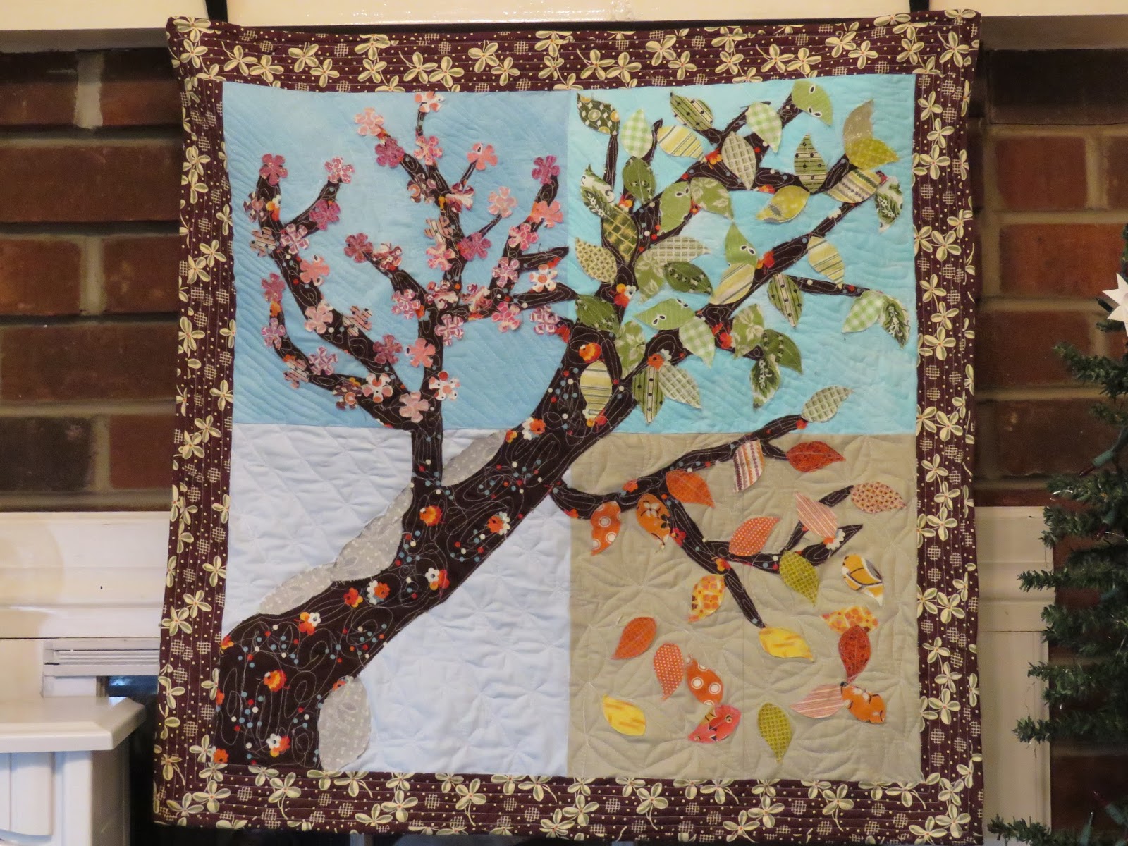Lucky Duck Dreams: Seasons :challenge 2, Project Quilting season 7