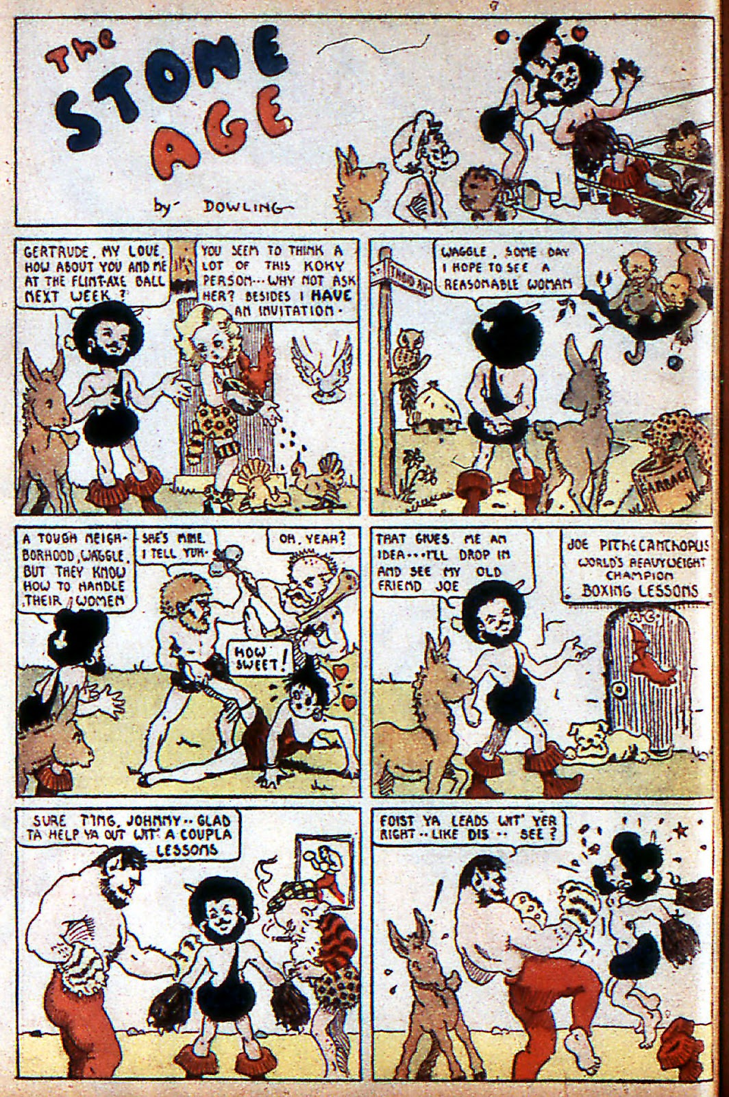 Stone Age Boy Comic Strip at Juliana Stclair blog