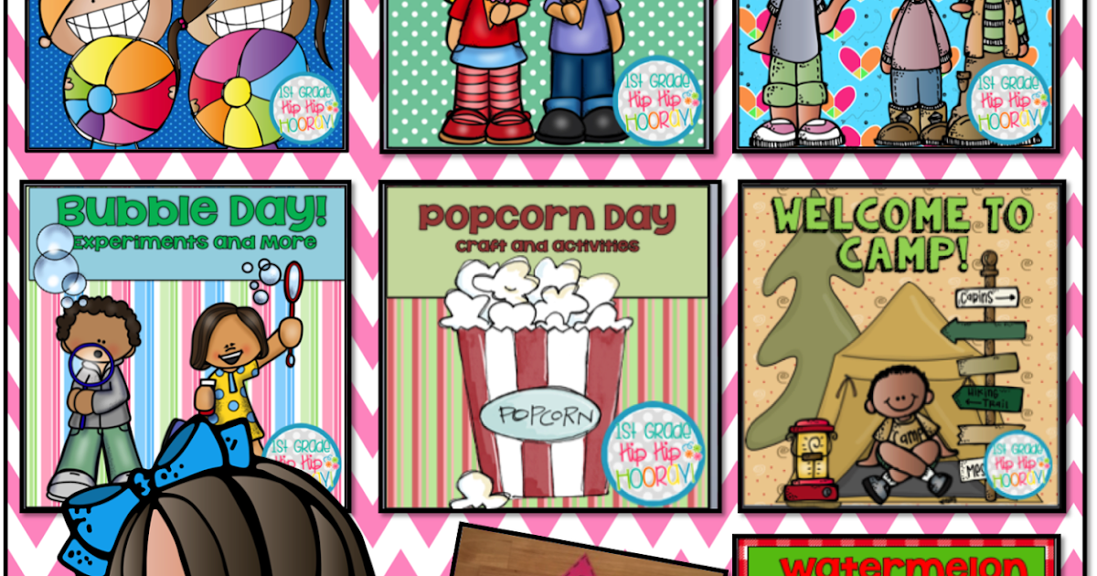 1st Grade Hip Hip Hooray!: Seven Fun Filled Themed Days!