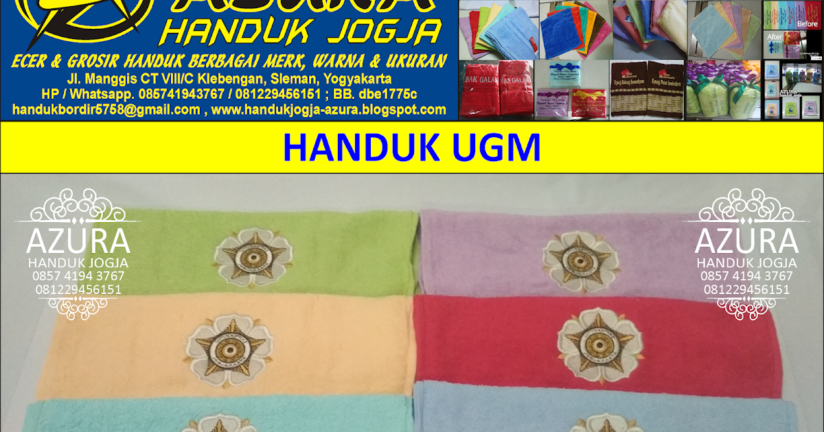 Handuk Jogja AZURA: HANDUK JOGJA HANDUK UGM AZURA HANDUK JOGJA HANDUK ...