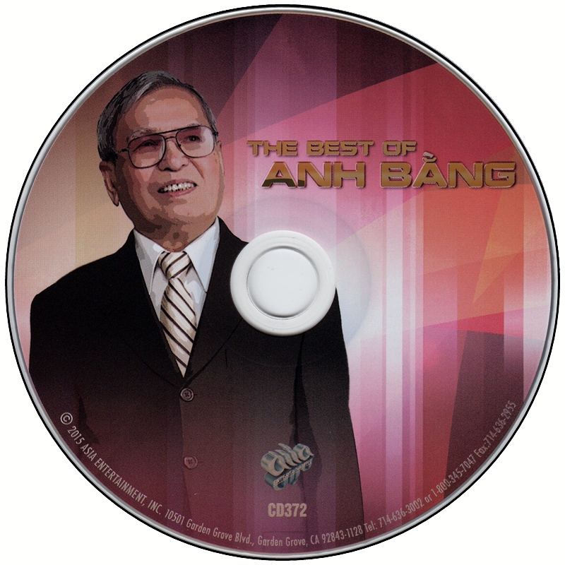 Asia CD 372 - VA - The Best Of Anh Bằng ~ Cover Nhạc Việt