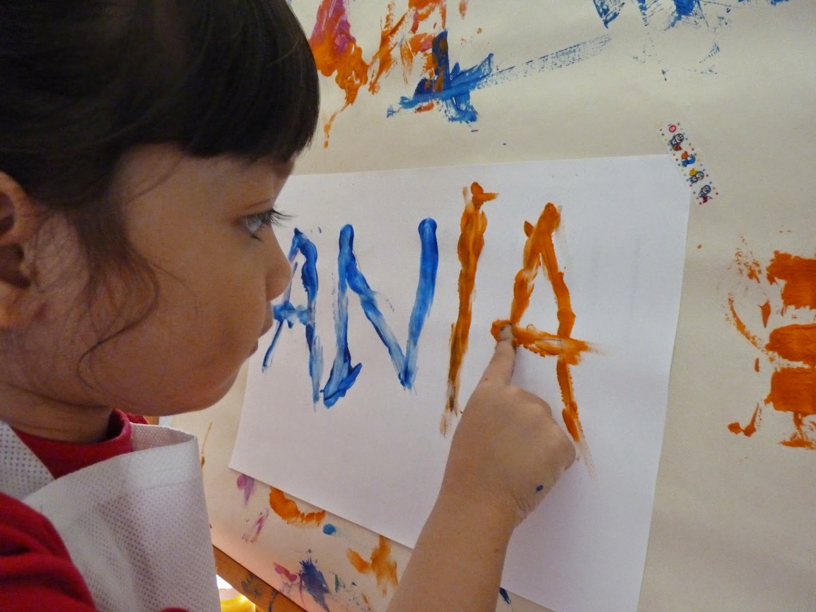 Teaching letters III - Painting