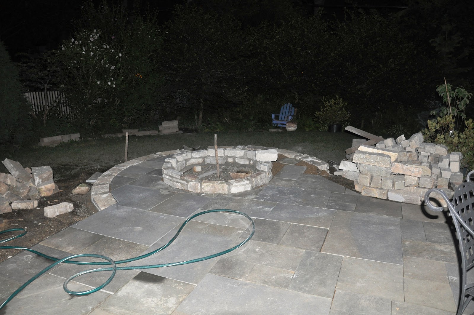Serendipity Refined Blog: Pouring concrete on the 4th of July ...