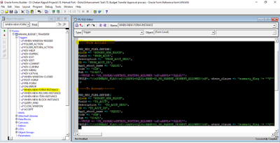 Oracle Application: How to enable key flex field (GL Code Combination ...