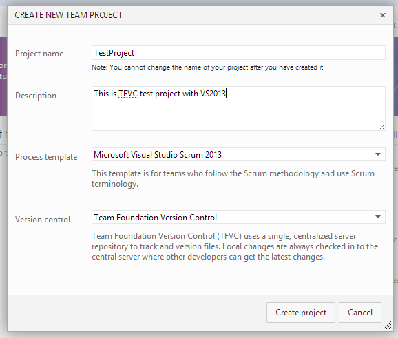 Atul Patel's Blog : TFS with VS 2013 tutorial