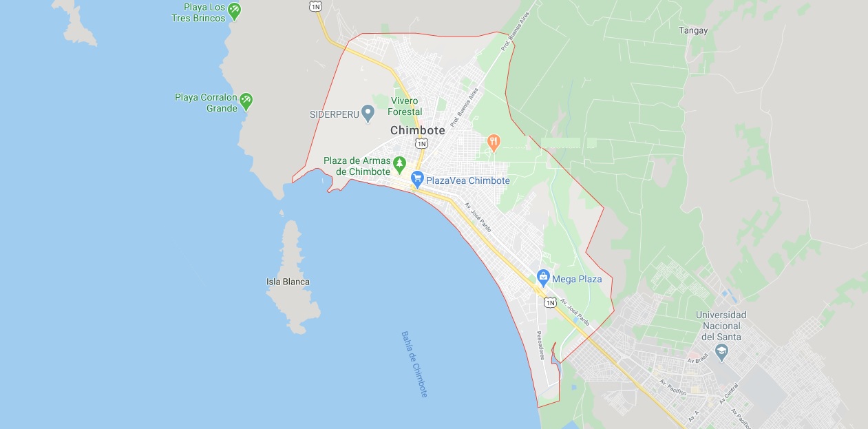 CHIMBOTE: Geografía de CHIMBOTE