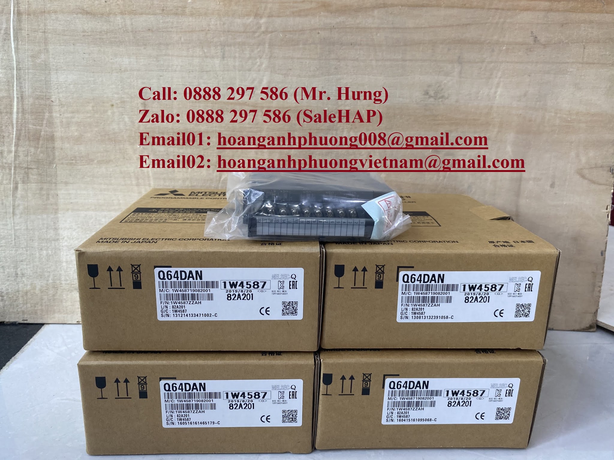 Module mở rộng ngõ ra PLC Q64DAN Mitsubishi