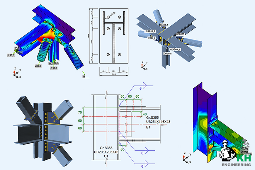 Requirements of Steel Connection Design - Civil Engineering