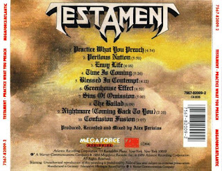 Classic Rock Covers Database: Testament - Practice What You Preach (1989)