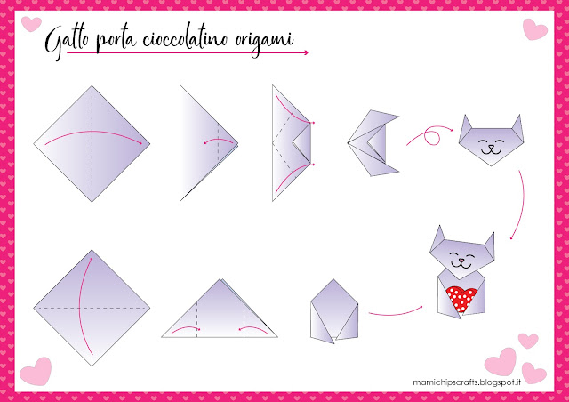 Valentina Scuteri - ozio creativo e fai da te: Gatti origami porta ...