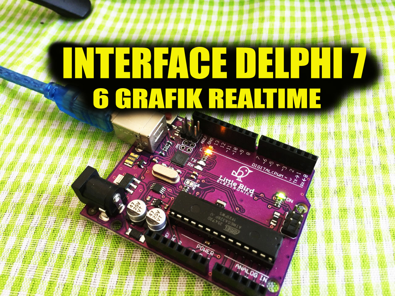 .: Interface Delphi 7 untuk Data 6 Grafik Realtime
