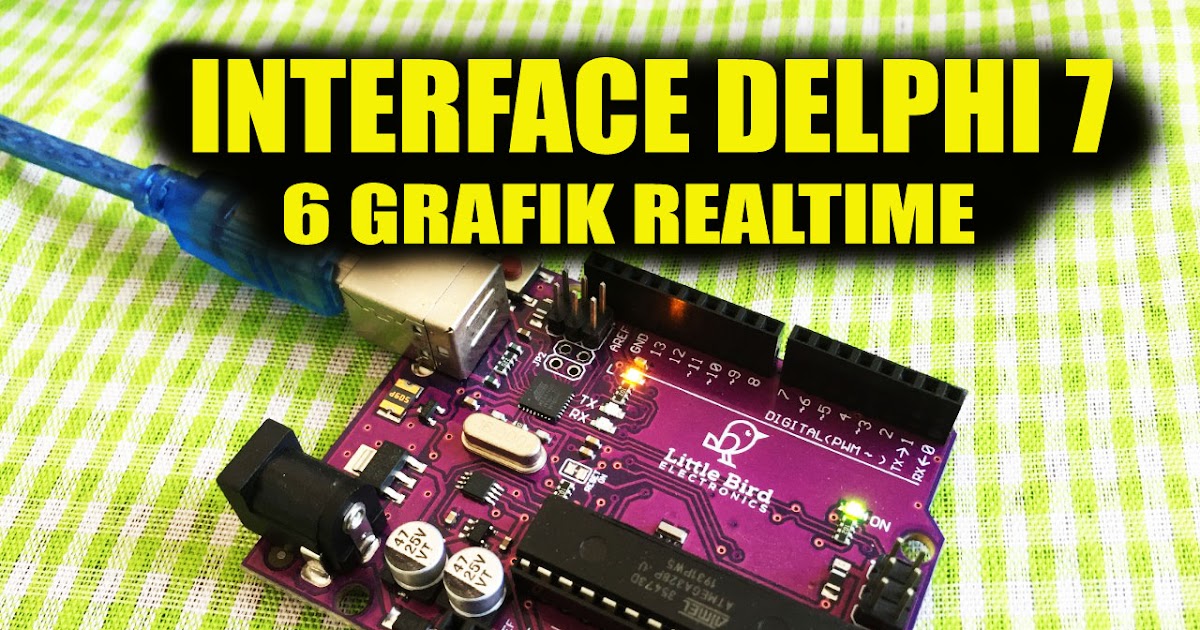 Interface Delphi 7 Untuk Data 6 Grafik Realtime