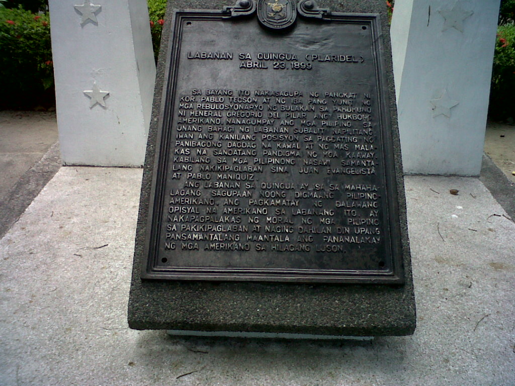 Loving life :): Battle of Quingua Monument