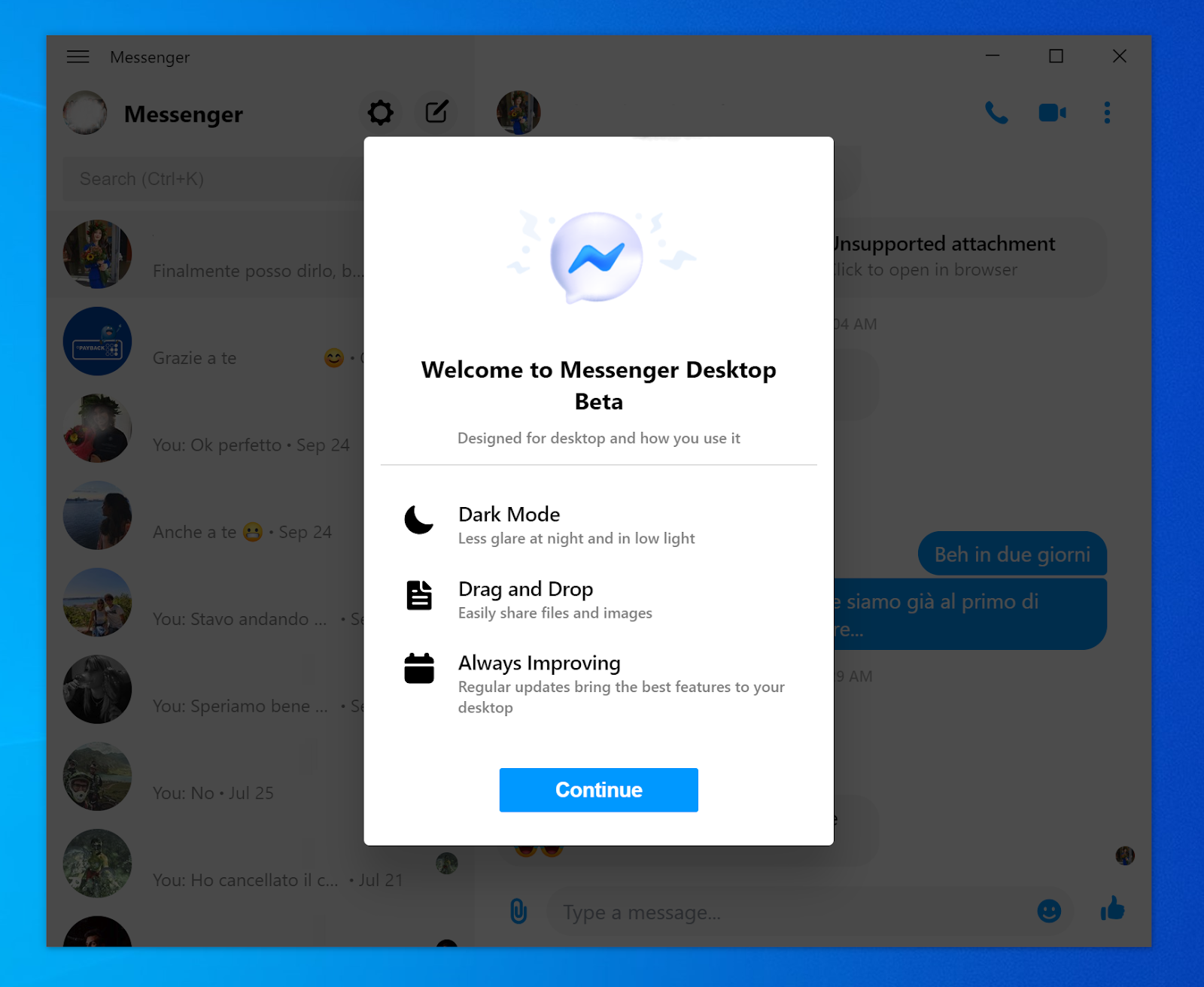 Facebook launches a Messenger Beta app – available on Microsoft Store