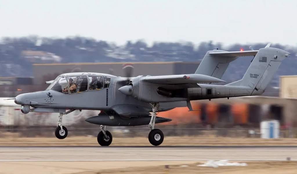 AVIÕES MILITARES: Rockwell OV-10 Bronco