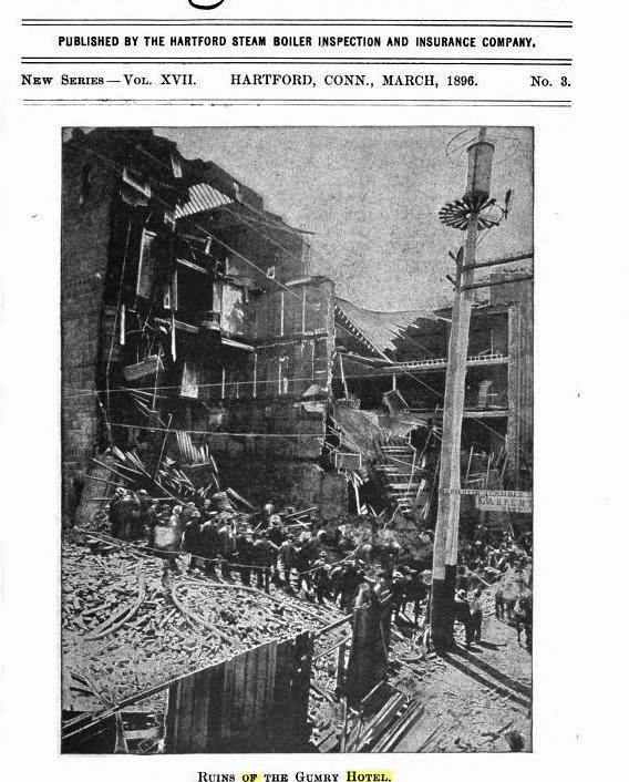 DENVER FIRE JOURNAL Western Fire History: GUMRY HOTEL - 1895
