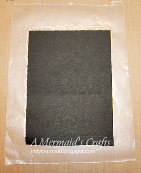 A Mermaids Crafts: Shaped Card Tutorial