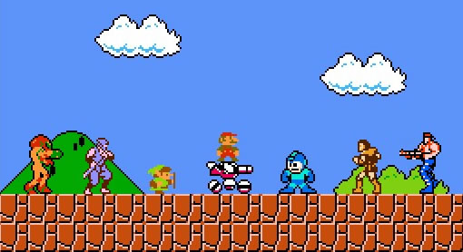 Super Mario Crossover - Jogue com outros heróis