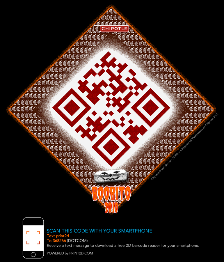 QR Code Project Blog: Chipotle Gets a QR Code
