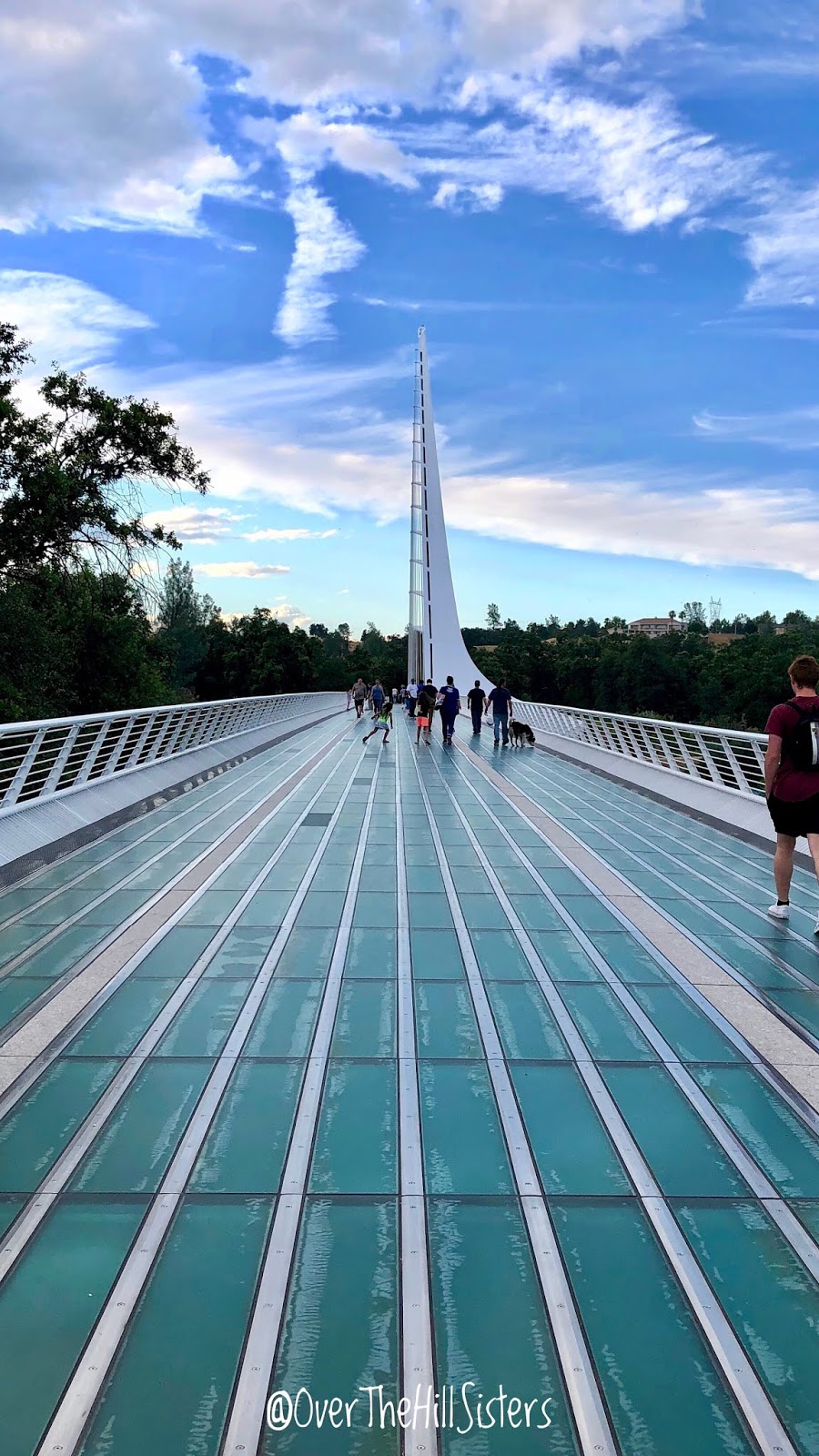 Over the Hill Sisters: Sundial Bridge & Redding, CA
