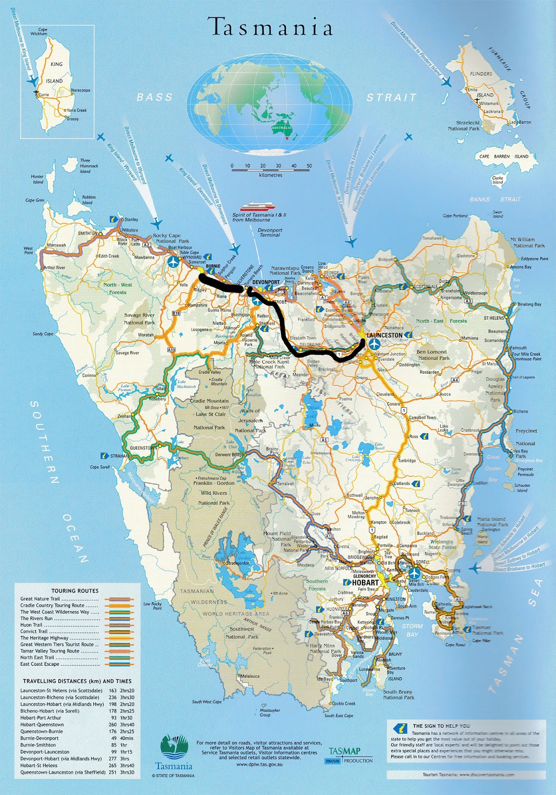 thoughts & happenings: The Spirit of Tasmania