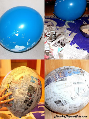 Hook-Paper-Scissors: Pull String Piñata - DIY