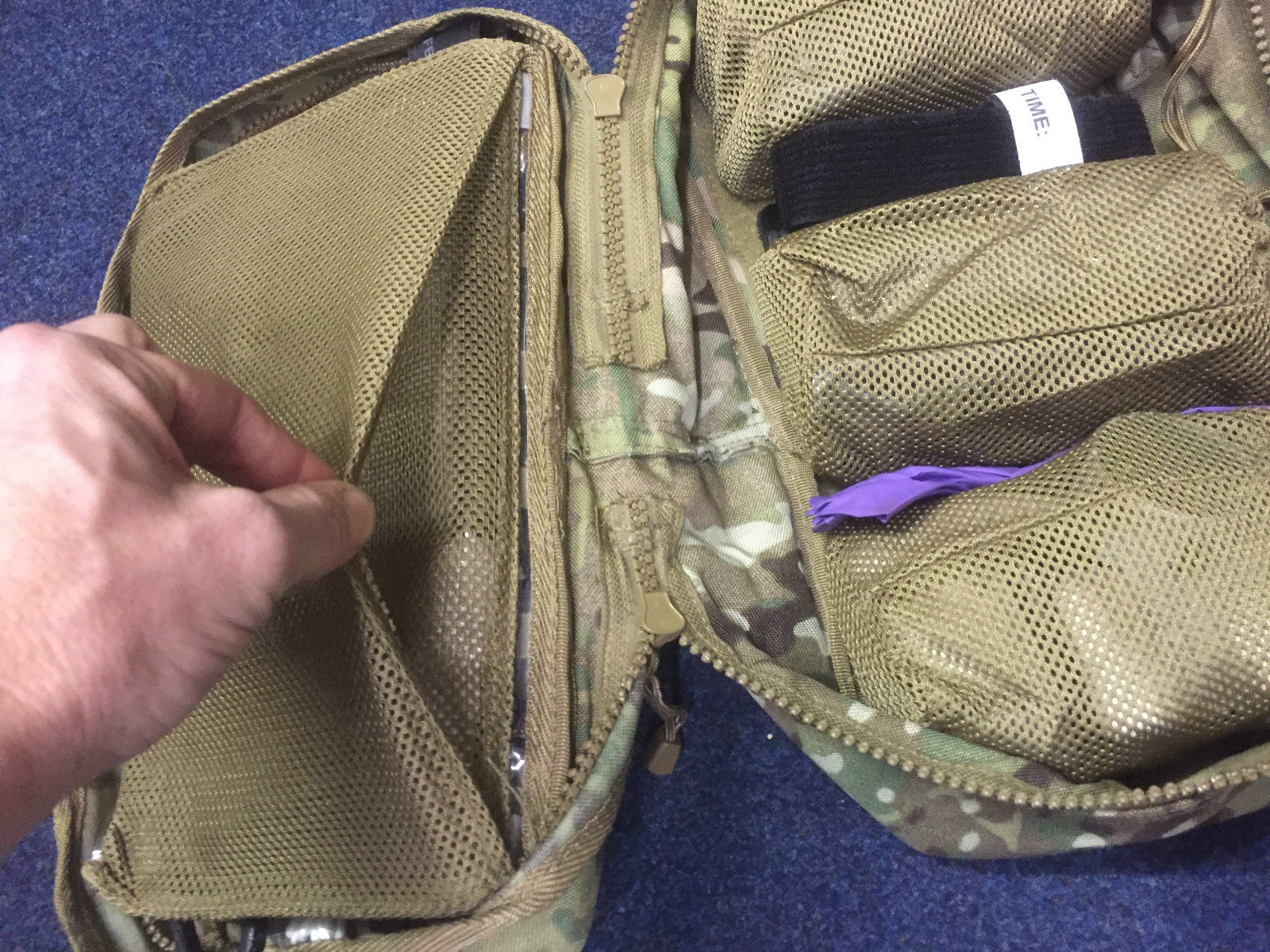 Webbingbabel: British Army Medics Side Pouch MTP Multicam