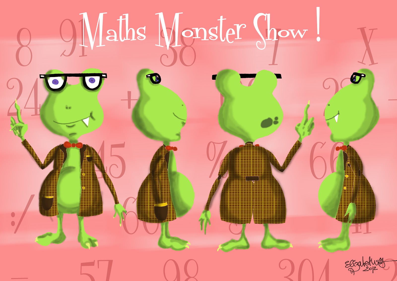 Cucumber Cake: Maths Monster Show!