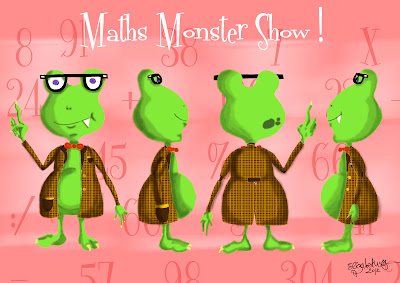 Cucumber Cake: Maths Monster Show!
