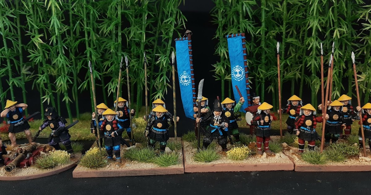 Raglan's Samurai Wars : Ashigaru Spearmen with attached European Saker ...