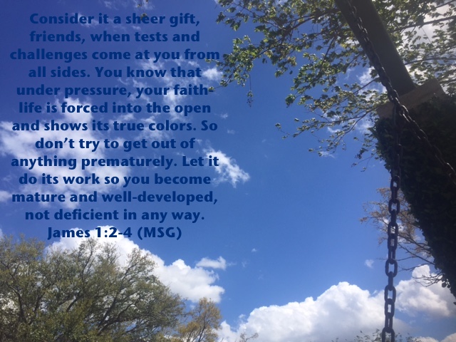 My Strength: James 1:2-4 - "Forever Reign"/"Hills and Valleys"