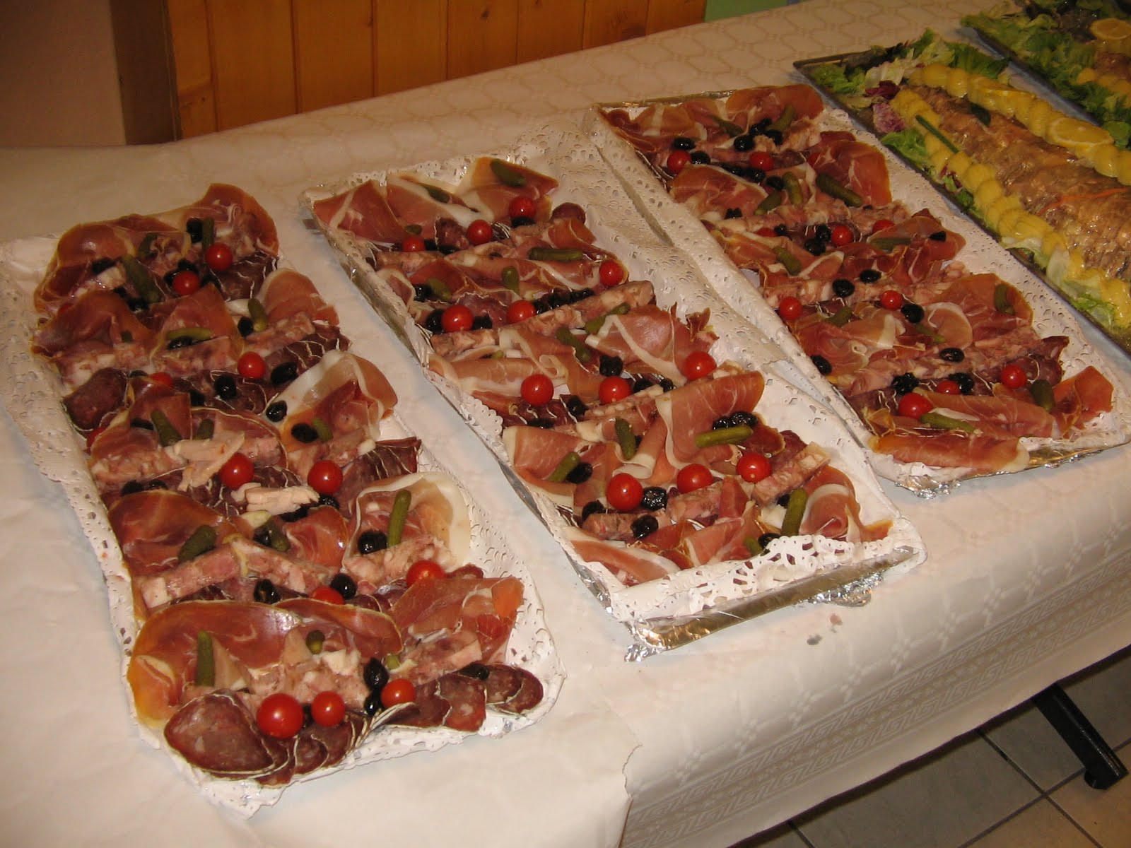 La marmotte gourmande: le buffet froid