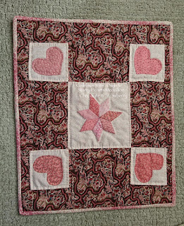 Collector With A Needle: Starry Hearts Doll Quilt Pattern Free