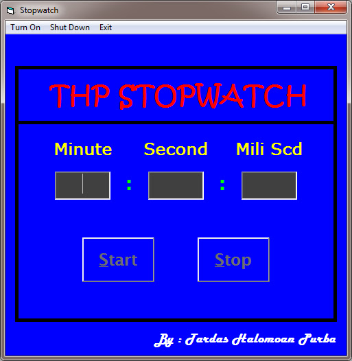 (DOCX) Cara Membuat Aplikasi Stopwatch Menggunakan Visual Basic 6 ...