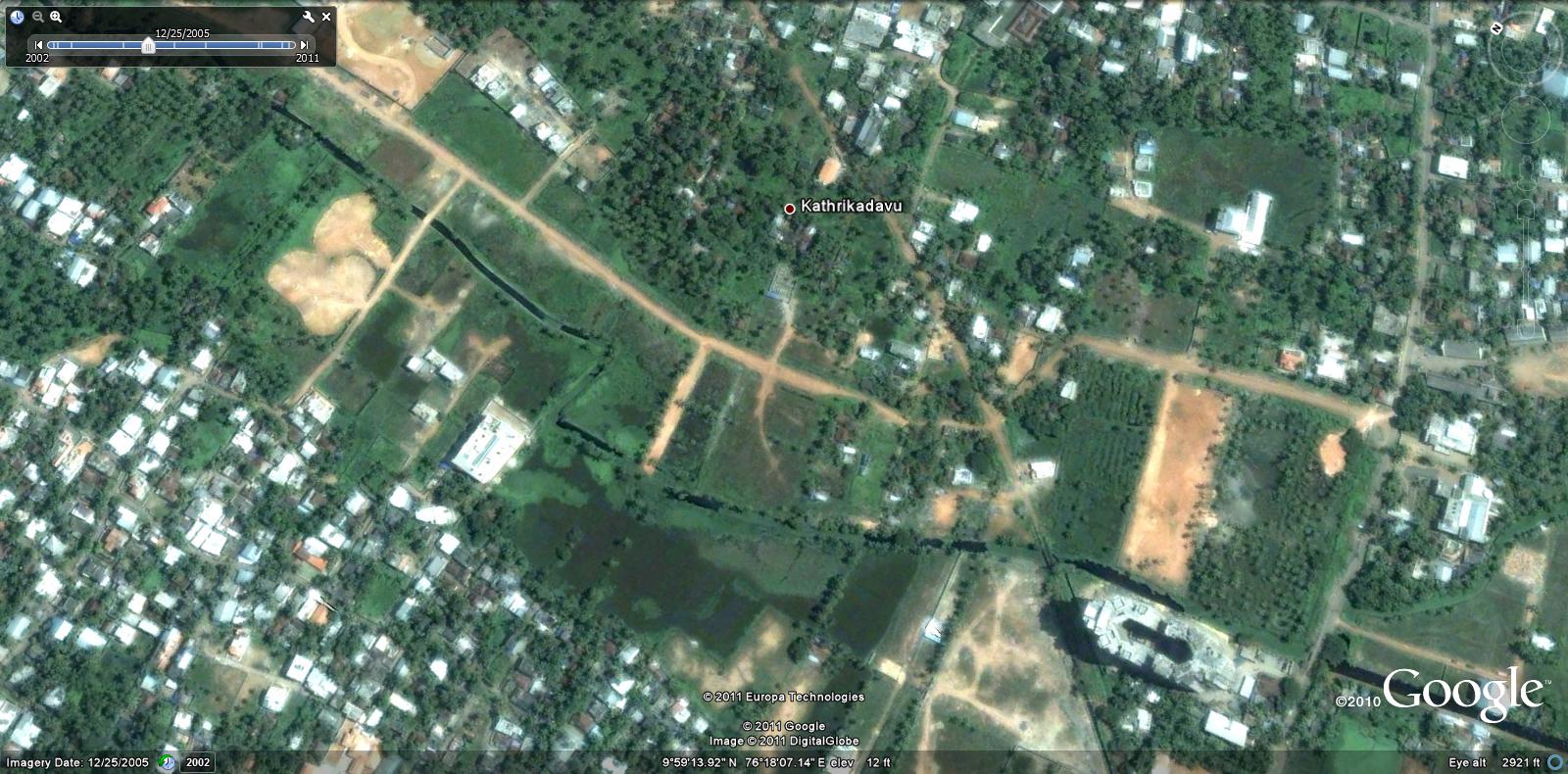 No Man's Land?: Google Earth Kerala: Charting the change
