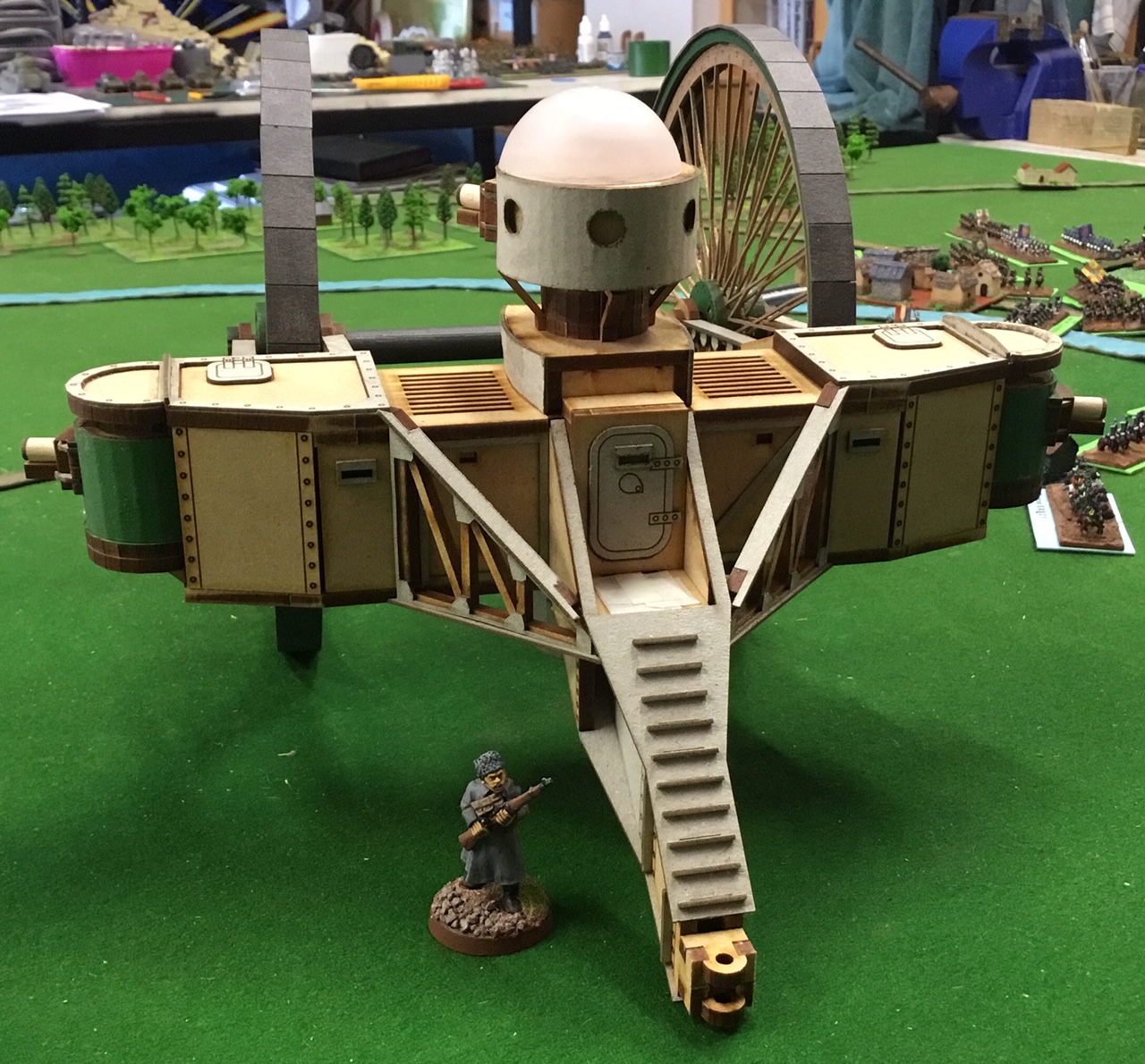 Captain Darling's Miniatures Emporium: 1/56 Tsar Tank Kit - Part 2 of ...